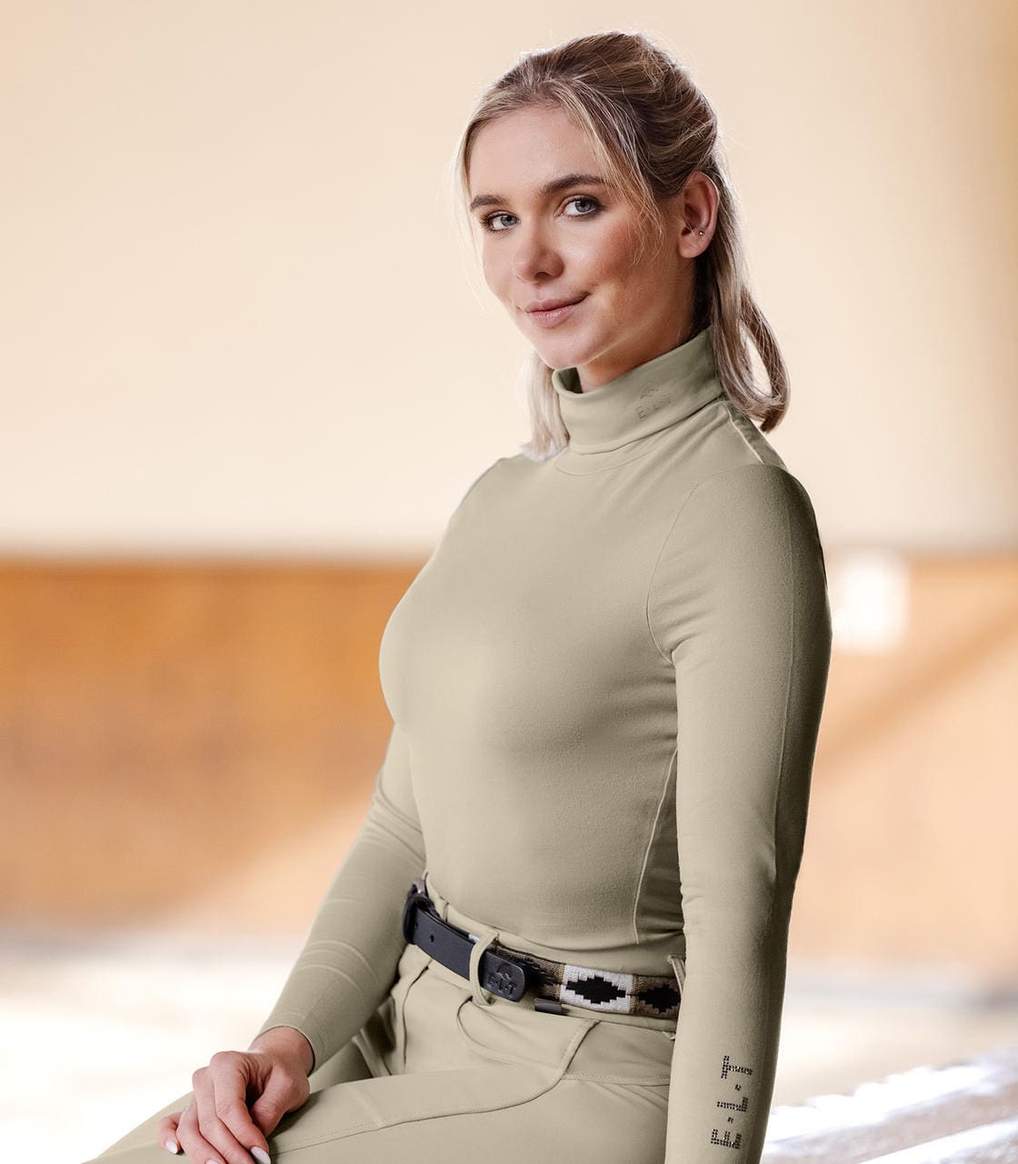 ELT Col roulé Madison » Taille: M, Couleur: grège